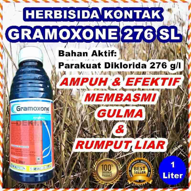 Promo Pembasmi Rumput Herbisida Gramoxone 276 Sl Obat Gulma 1 L ...