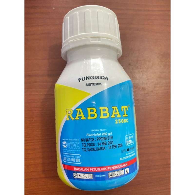 Promo FUNGISIDA RABBAT 250SC ISI 250ml OBAT PENCEGAH DAN PEMBASMI JAMUR ...