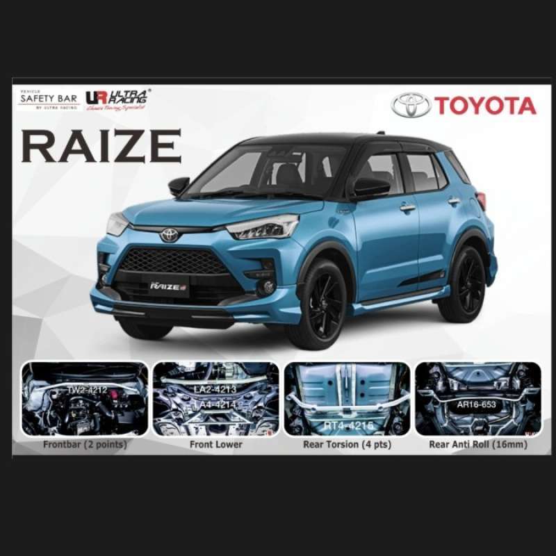 Promo Rear Anti Roll Stabilizer Ultra Racing Toyota Raize Diskon 23% Di ...