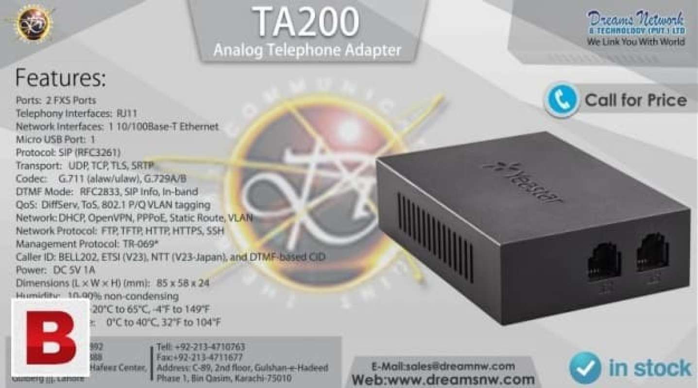 Promo Voip Gateway Fxs Yeastar Neogate Ta200 2 Fxs Analog Termurah ...
