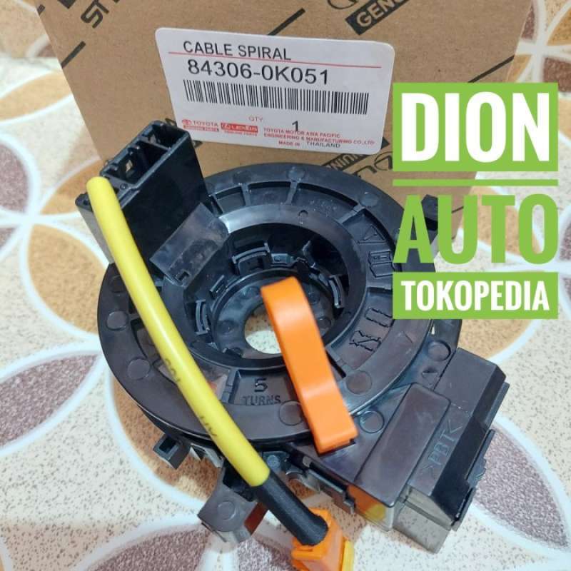 Promo Kabel Spiral Klakson Innova Vios Hilux Fortuner Diskon 29% Di ...