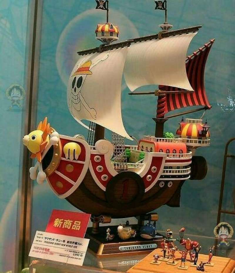 Promo Kapal Thousand Sunny Ship Kapal One Piece Figure Luffy Katakuri ...