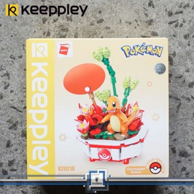 Jual Qman Keeppley Pokemon Bonsai Charmander K20218 Bricks Blocks Di ...