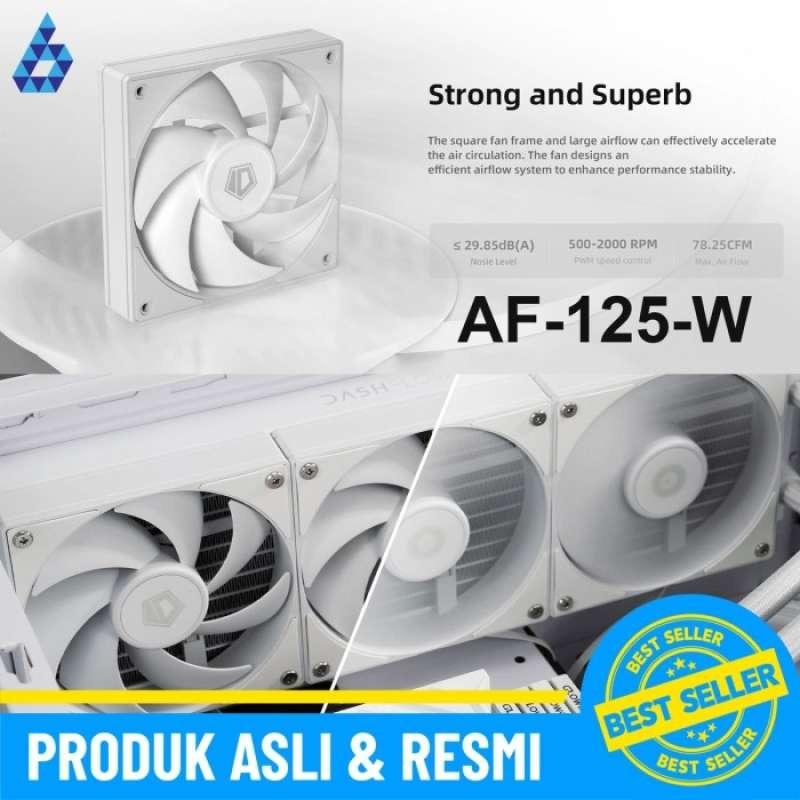 Jual ID-COOLING AF-125-W 120mm White PWM Fan di Seller BerlianCom Official Store - BerlianCom ...