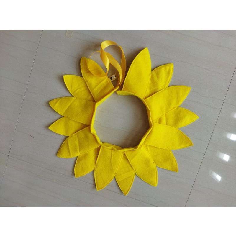 Jual Promo Murah Kostum Bunga Matahari Aksesories Drama Pentas Bando ...