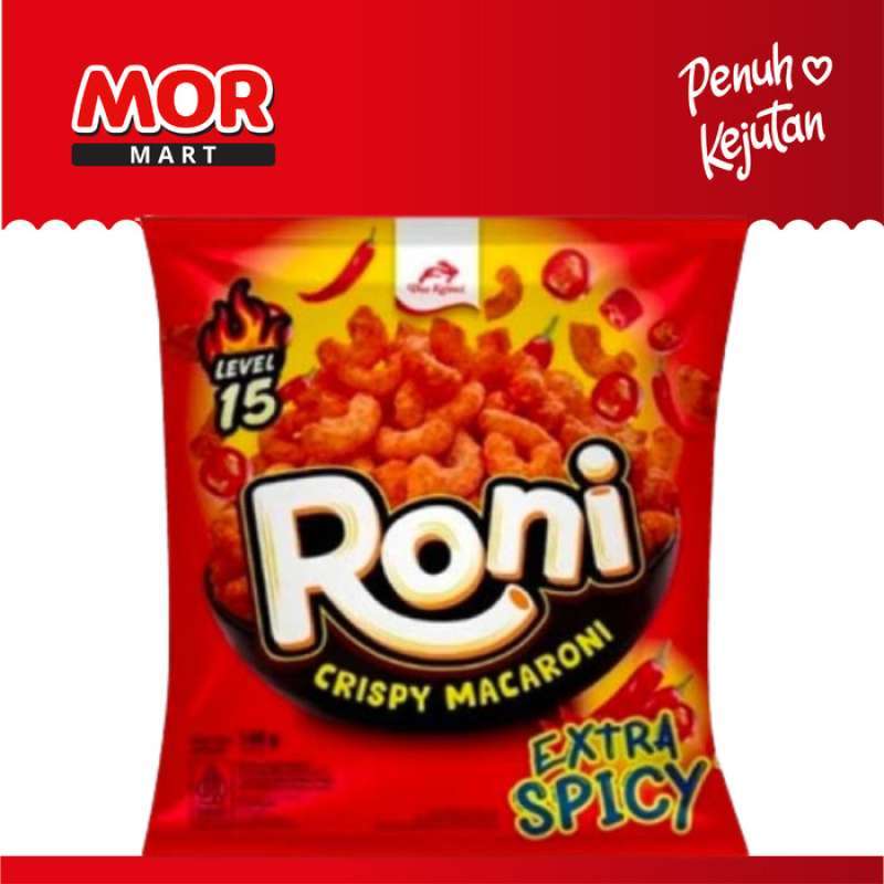 Jual Dua Kelinci Roni Lvl 15 Extra Spicy Makaroni Rasa Extra Pedas 168gr Di Seller Mor Mart ...