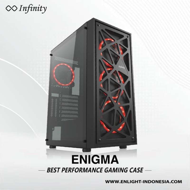 Jual Infinity Enigma | PC Casing Komputer Gaming ATX | Case CPU di ...