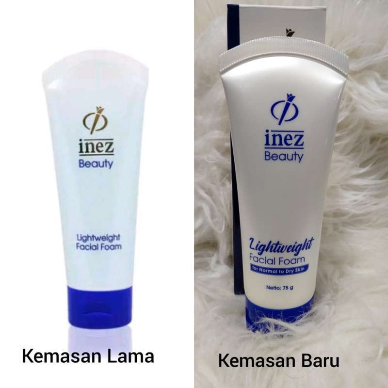 Promo Inez Lightweight Facial Foam 75g Ines Sabun Cuci Muka Kulit ...