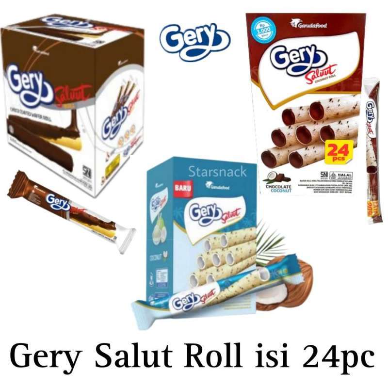 Jual Gery Salut Roll Isi 24pc/kotak Di Seller Starsnack - Krembangan ...