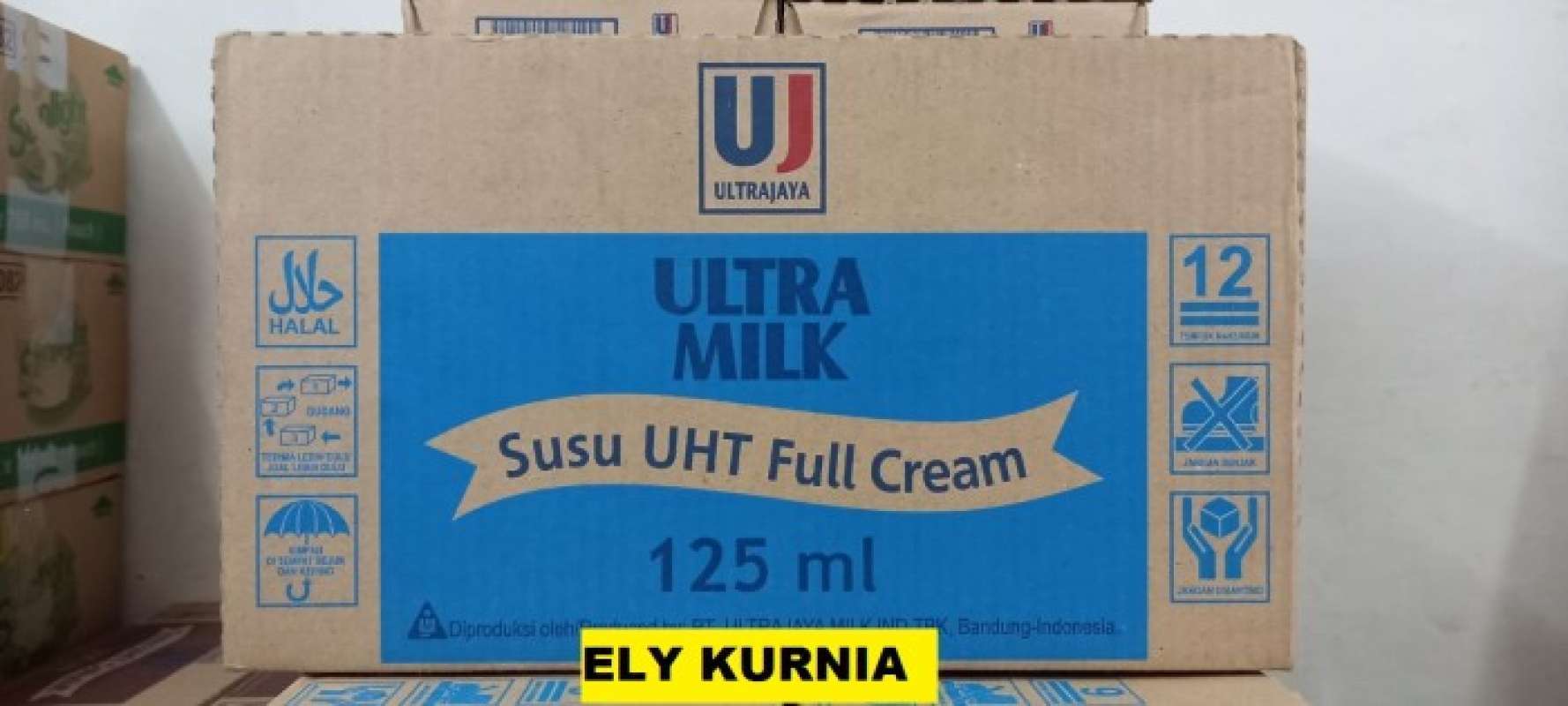Jual Susu UHT Ultra Full Cream 125 Ml 1 Dus isi 40 di Seller Supermart ...