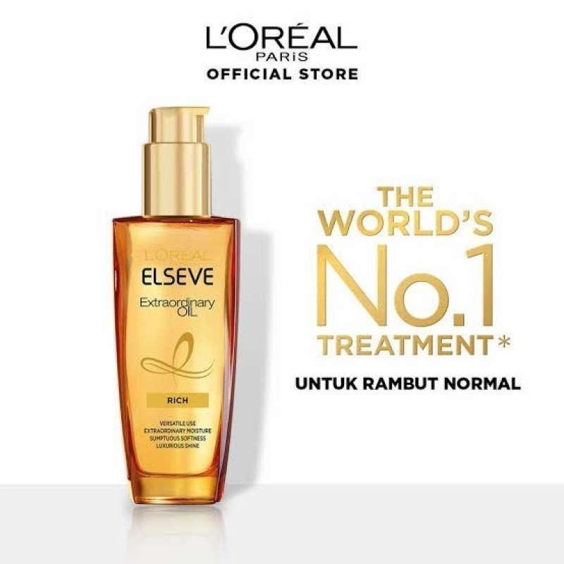 Promo Loreal Elseve Extra Ordinary Oil 100ml Diskon 23% Di Seller ...