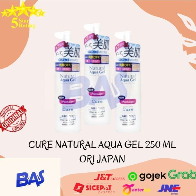 Promo Cure Japan Natural Aqua Peeling Gel [250 G] Diskon 23% Di Seller ...