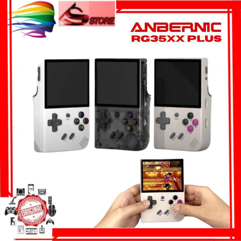 Promo ANBERNIC RG35XX Plus Handheld Video Game Console Classic PSP ...