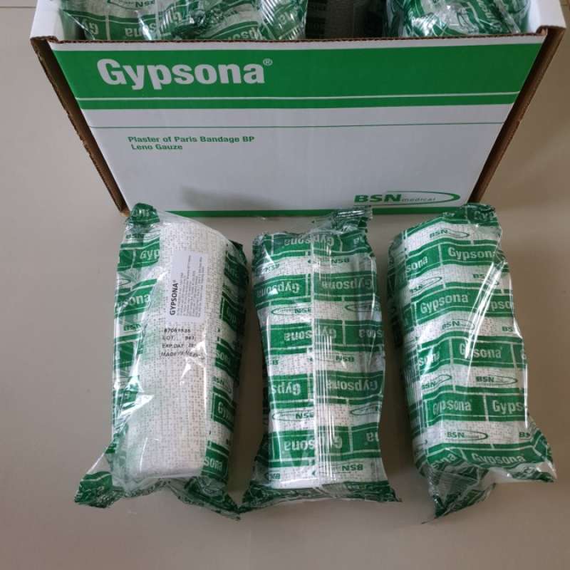 Promo Gypsona 15cm X 3.5m / Gypsona 6 Inch / Pembalut Patah Tulang Bsn ...