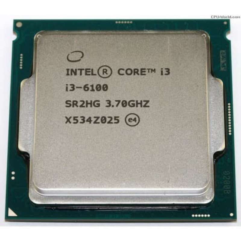 Promo Baru Processor Intel Core I3 Gen 6 New Diskon 27% Di Seller ...