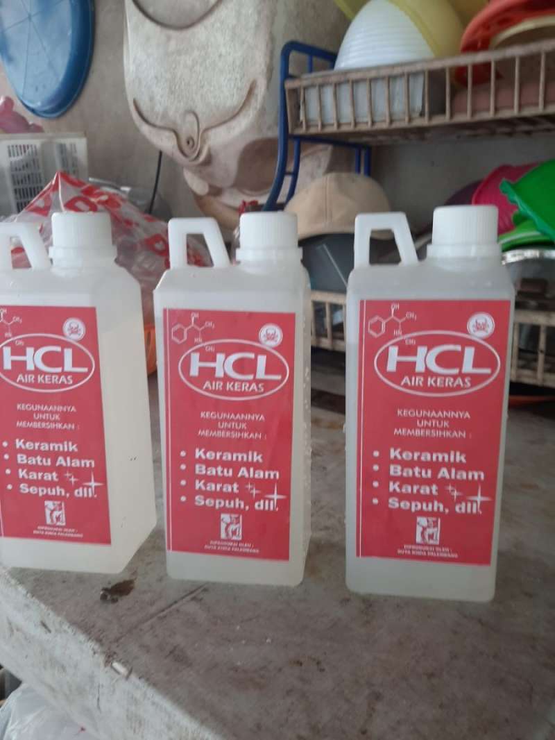 Jual Cairan Air Keras Hcl Pembersih Kerak Noda Semen Lantai Keramik 1 ...
