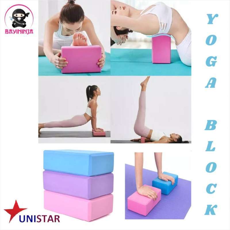 Jual Unistar Yoga Brick Yoga Block Busa Balok Random Di Seller ...