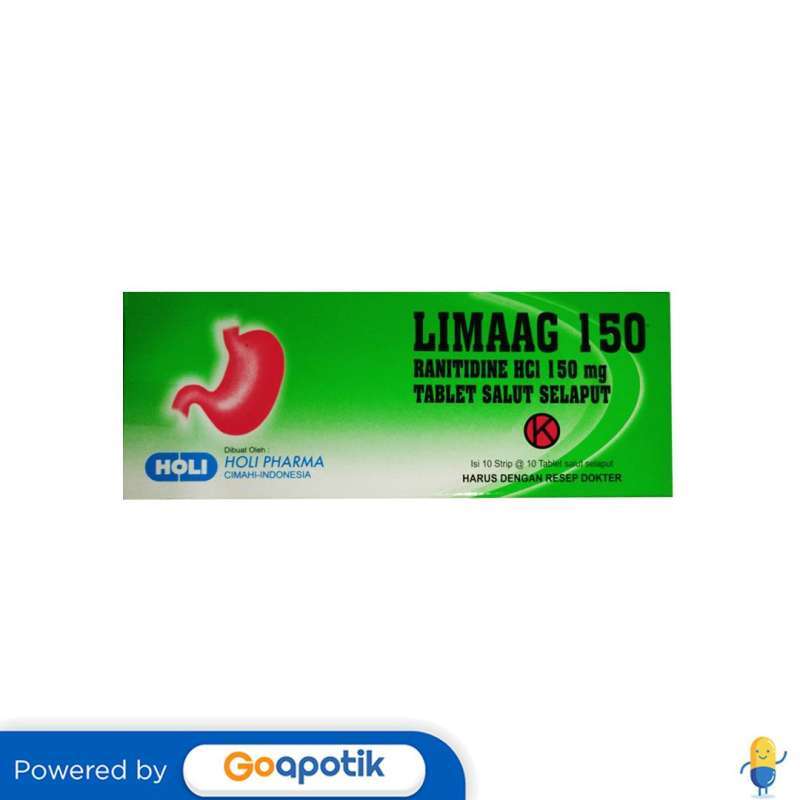 Jual Limaag 150 Mg Tablet Box Di Seller Apotek Aisyah Bandung ...