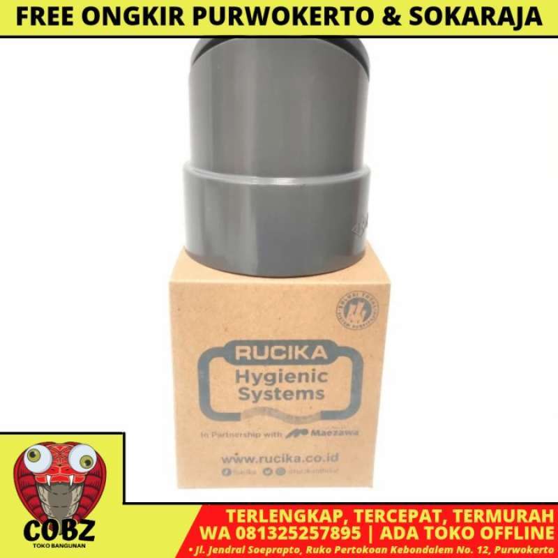 Jual 3 In / Rucika D Back Flow Valve Fitting Tutup Katup Pipa Pvc Di ...