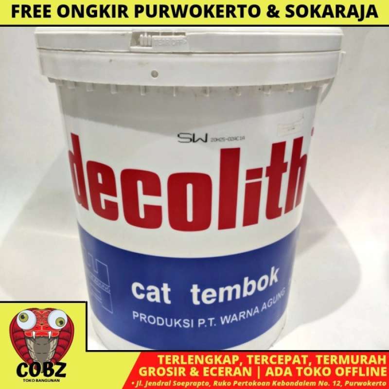 Jual Warna Cat Tembok Decolith Original Murah - Harga Diskon Maret 2024 ...