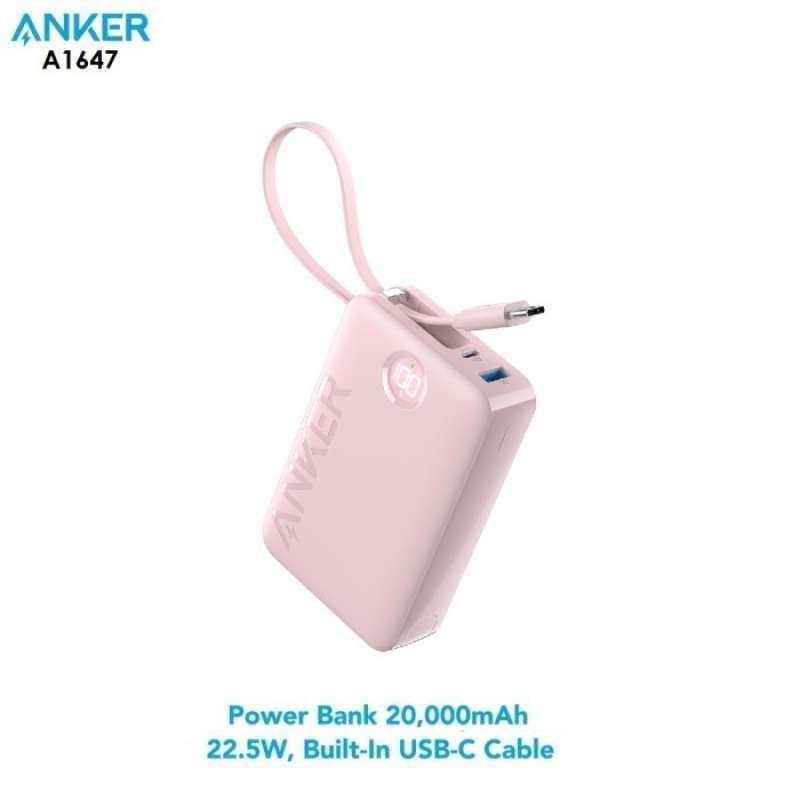 Jual Anker Powerbank 335 PowerCore 20.000 mAh - Built In Type C - SKU ...