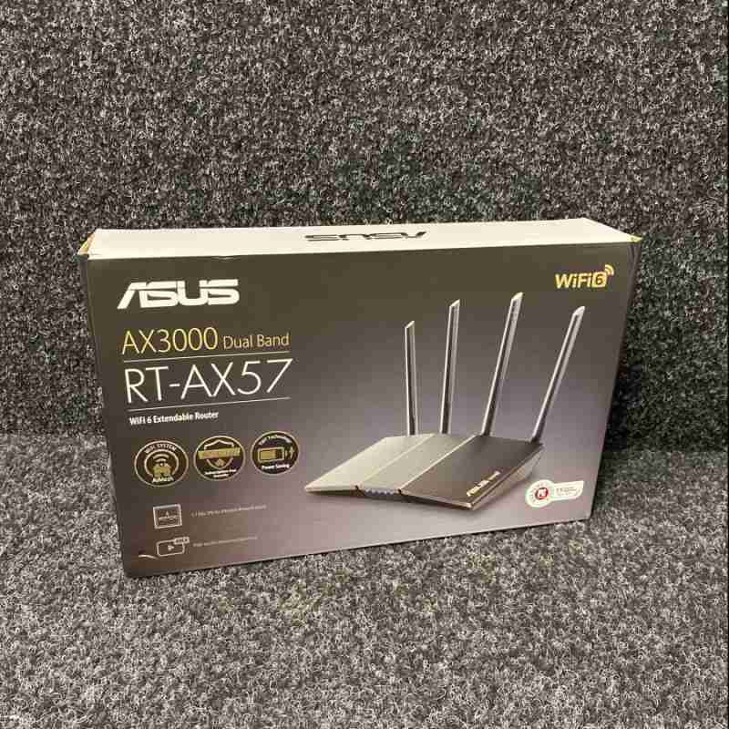 Jual ASUS RT-AX57 Dual Band WiFi 6 AX3000 Wireless Router with AiMesh ...