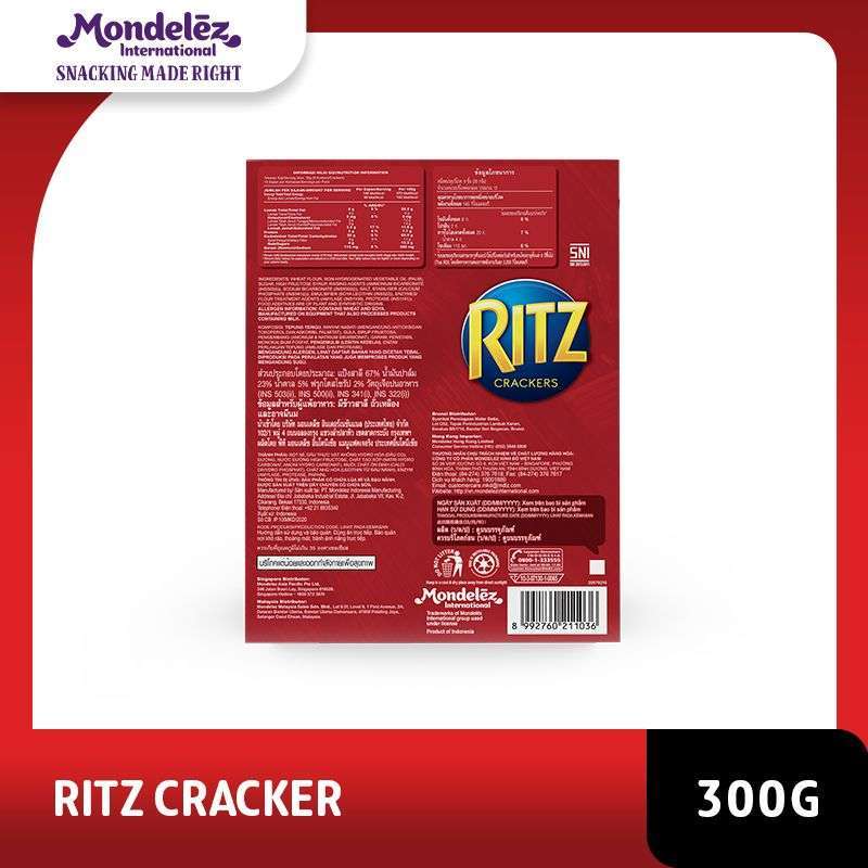 Promo Ritz Biskuit Original Box [300g] Diskon 8% Di Seller Fresh By ...