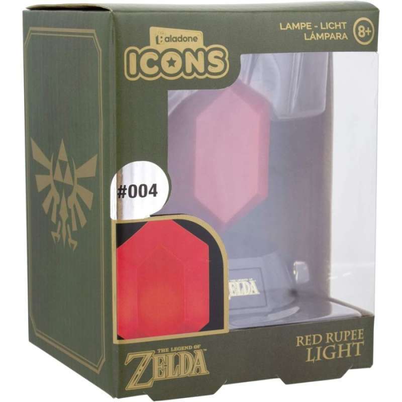 Promo Paladone The Legend Of Zelda Red Rupee Icon Light - Decor Light ...