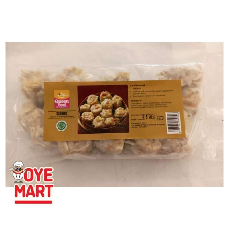 Jual Dimsum Siomay Ayam Dan Udang Olahan Queen Food 360gr Isi 20 Pcs Di ...