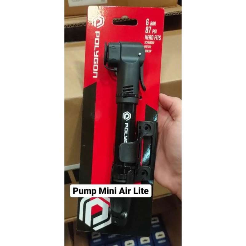 Jual Pompa Mini Sepeda Polygon Air Lite Telescopic Pump Di Seller Omega ...