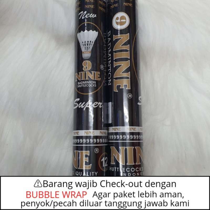 Promo Shuttlecock / Kok Nine Hitam (wajib Bubble Wrap) Diskon 50% Di ...