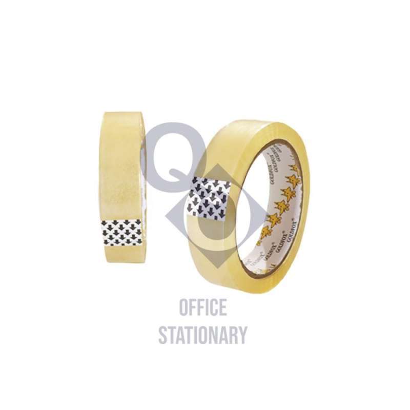 Jual Selotip / Isolasi /cellulose Tape Goldfox Tape 1 X 72 Yards Di ...
