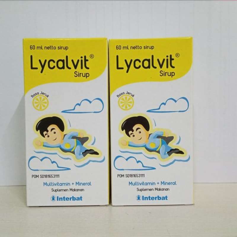 Promo Lycalvit Syrup Vitamin Dan Calcium 60 Ml Diskon 33% Di Seller ...