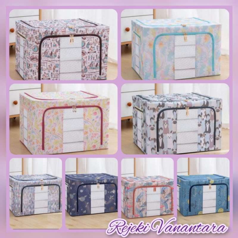 Promo Box Storage Living Home Boks Multifungsi Tempat Pakaian Diskon 33 ...