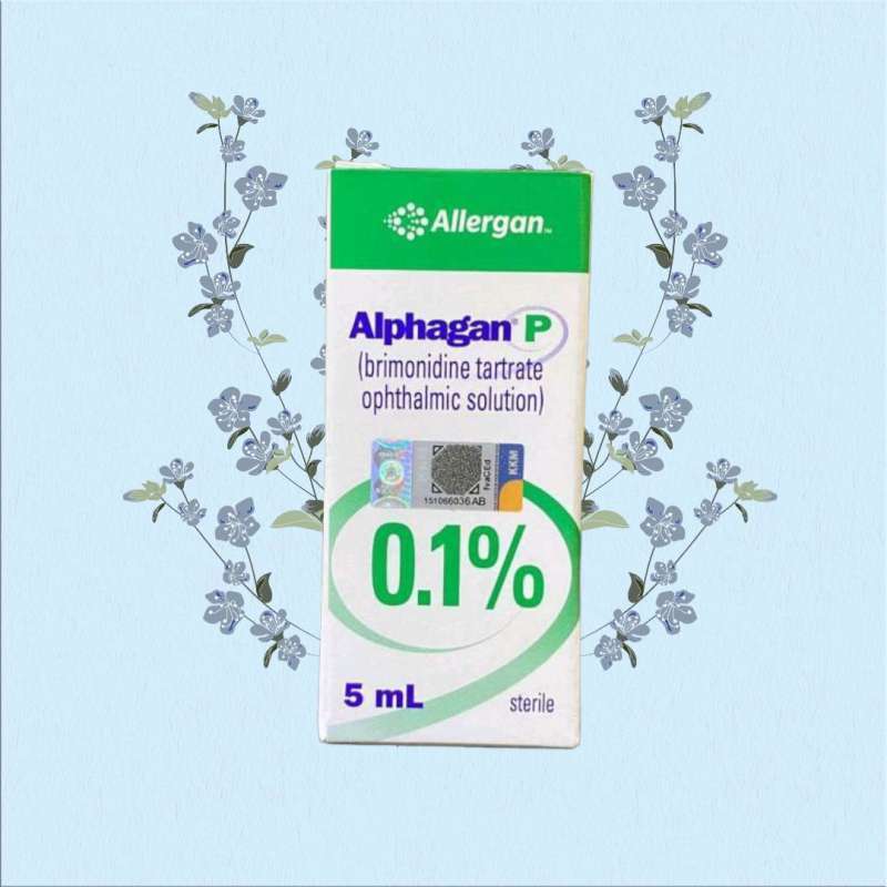 Promo Alphagan P 0.1 % 5 Ml Sterile ( Brimonidine Tartrate Ophthalmic ...