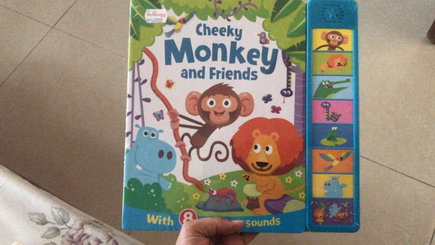 Promo Sound Book Cheeky Monkey and Friends Diskon 26% di Seller Pilihan ...