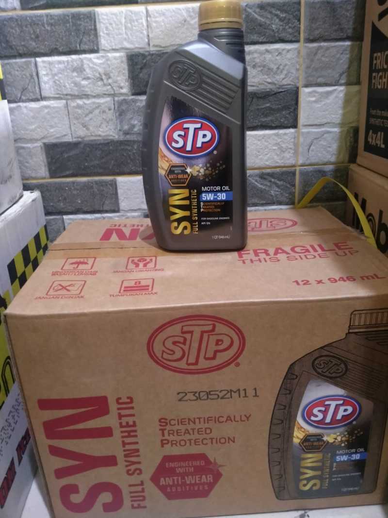 Jual Oli Full Synthetic Stp 0w-20 1 Dus Isi 12 Botol Api Sn Di Seller ...
