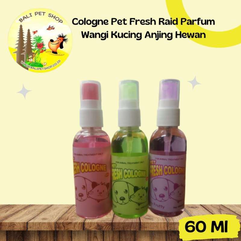 Jual Cologne Pet Fresh Raid All 60 Ml Parfum Wangi Kucing Anjing Hewan ...