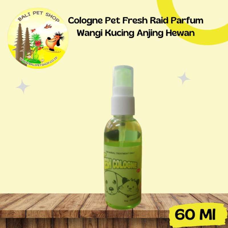Jual Cologne Pet Fresh Raid All 60 Ml Parfum Wangi Kucing Anjing Hewan ...