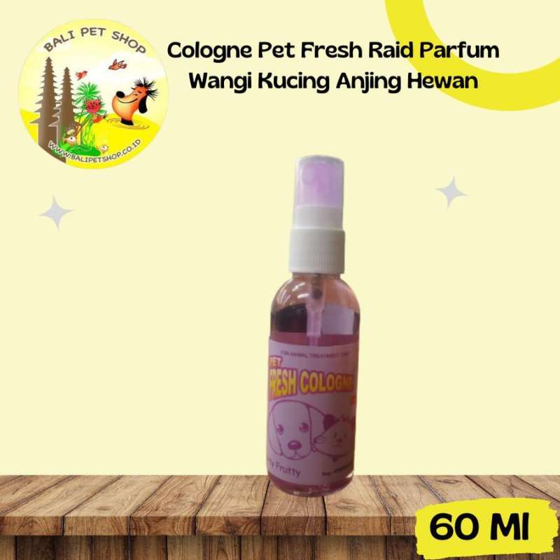 Jual Cologne Pet Fresh Raid All 60 Ml Parfum Wangi Kucing Anjing Hewan ...