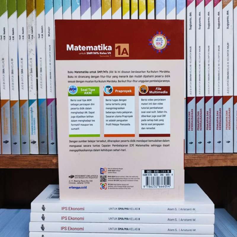 Promo Buku Soal Matematika Kelas 1 Smp Jilid 1a Kurikulum Merdeka ...