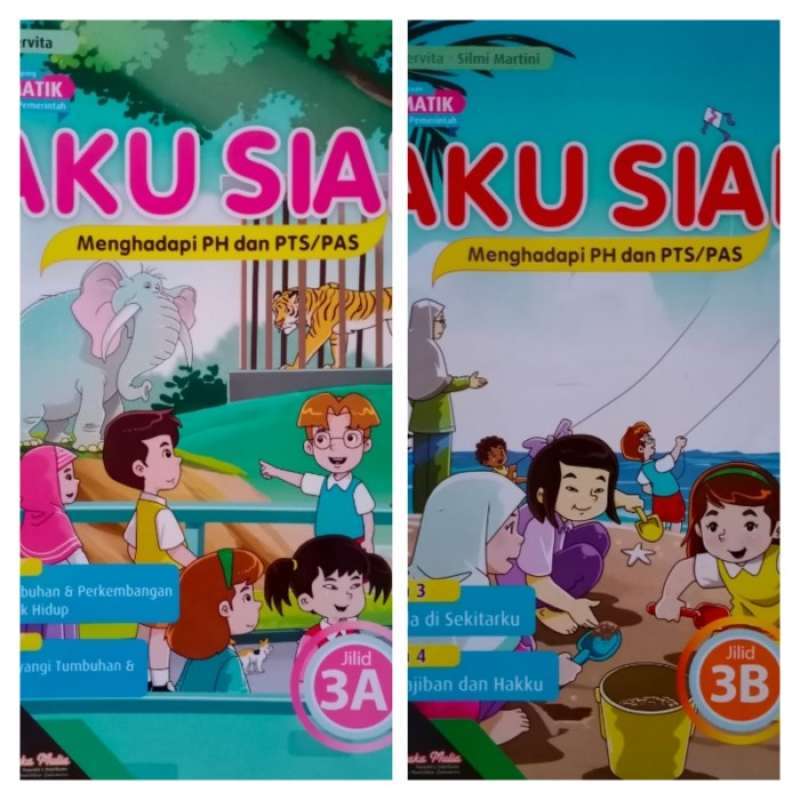 Jual Buku Aku Siap Jilid 3a Dan 3b Untuk Sd/mi Kelas 3 K13 Revisi Di ...