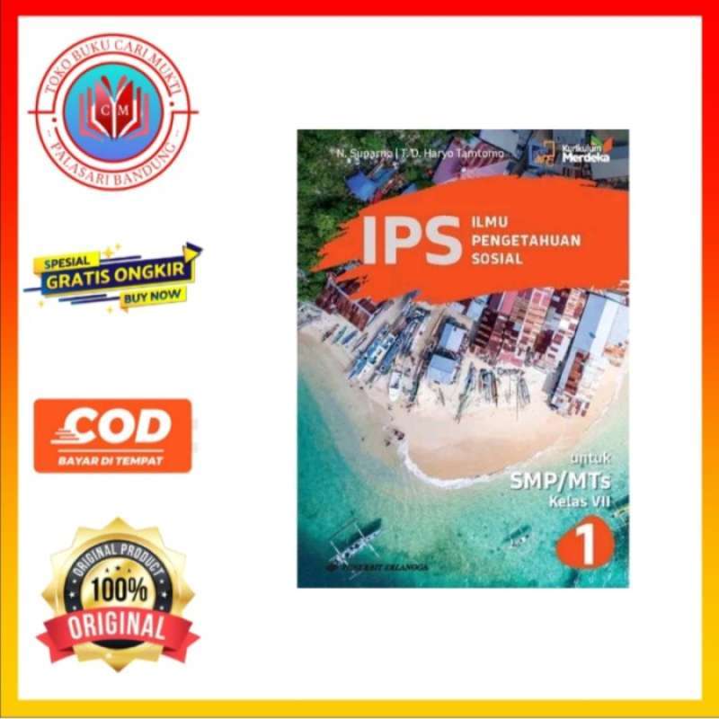 Jual Erlangga Buku Ips Untuk Smp/mts Kelas 7 Kurikulum Merdeka Di Seller Pilihan Shop - Harapan ...