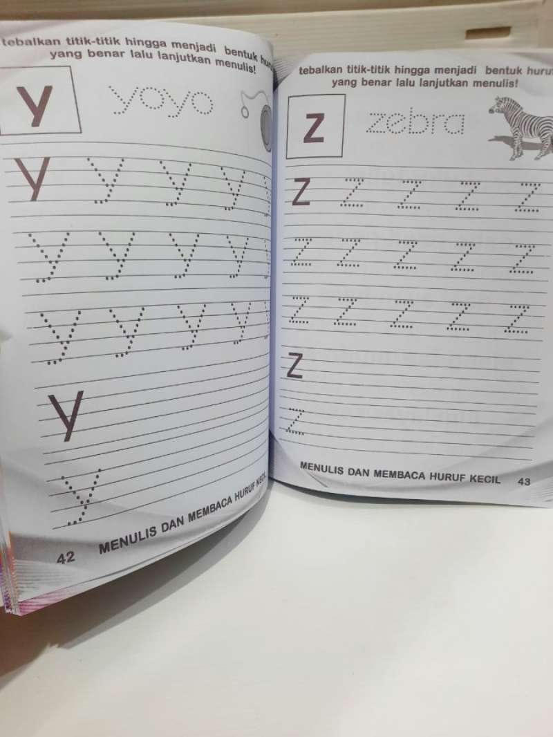 Promo Buku Anak - Membaca dan menulis huruf kecil PAUD Diskon 23% di ...