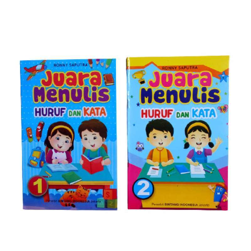Promo Buku Anak -1paket Juara Menulis Huruf Dan Kata Diskon 23% Di ...