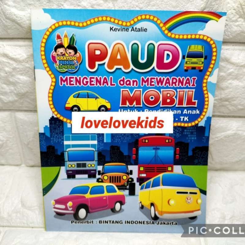 Promo Buku Mewarnai Mobil Diskon 23% Di Seller Faika - Cengkareng Barat ...