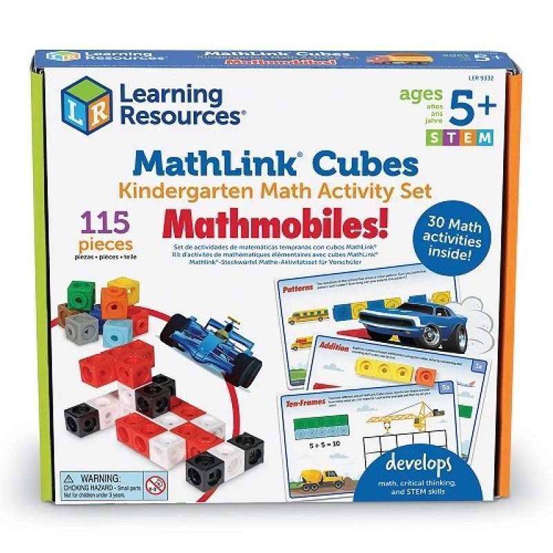 Promo Learning Resources Mathlink Cubes Activity Set Mathmobiles Diskon ...