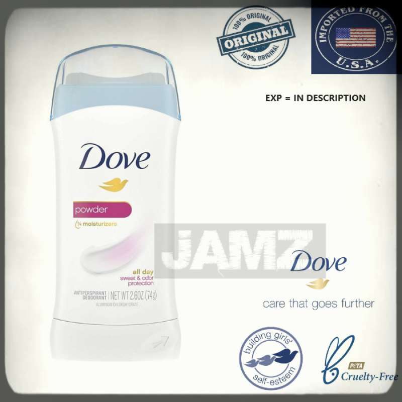 Jual Dove Invisible Solid Antiperspirant Deodorant Stick Powder Di ...