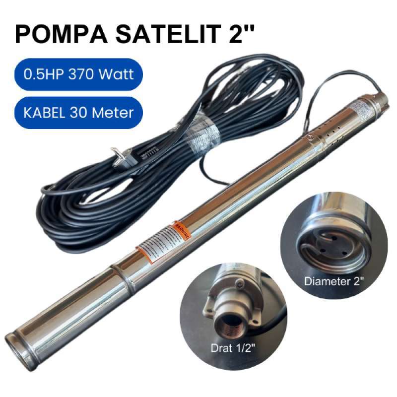 Jual Pompa Air Satelit 2 5 50 Meter Original, Murah & Diskon Juni 2024 ...
