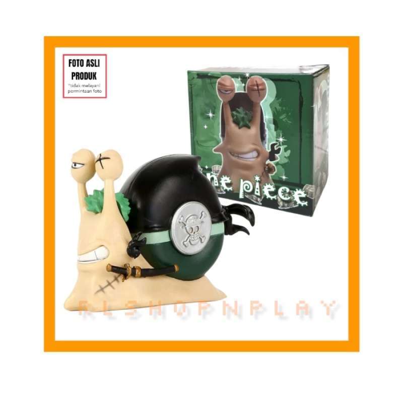 Promo FIGURE DENDEN DEN DEN MUSHI ONE PIECE LUFFY ZORO NAMI SNAIL ...